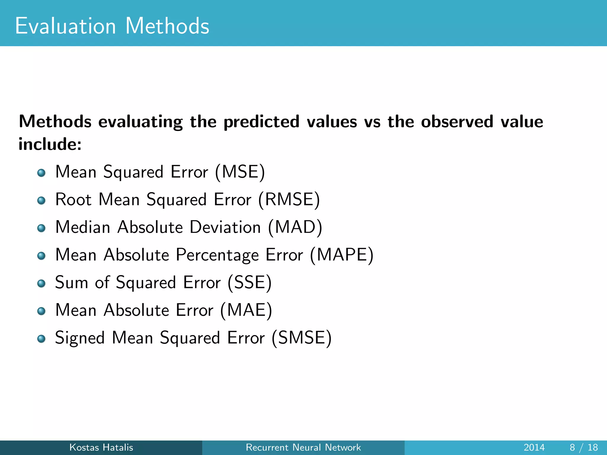 Time Delayed Recurrent Neural Network for Multi-Step Prediction | PDF