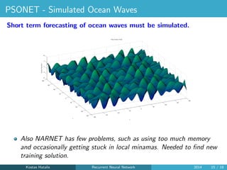 Time Delayed Recurrent Neural Network for Multi-Step Prediction | PDF