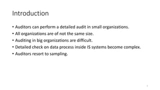 Conducting an Information Systems Audit | PPTX