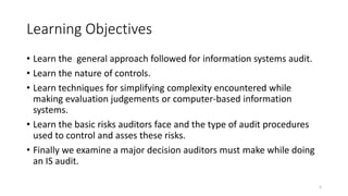 Conducting an Information Systems Audit | PPTX