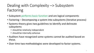 Conducting an Information Systems Audit | PPTX