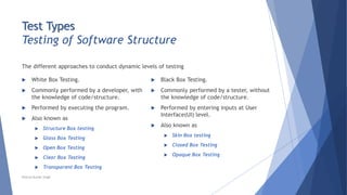 Chapter 2 - Testing Throughout the Development LifeCycle | PPTX