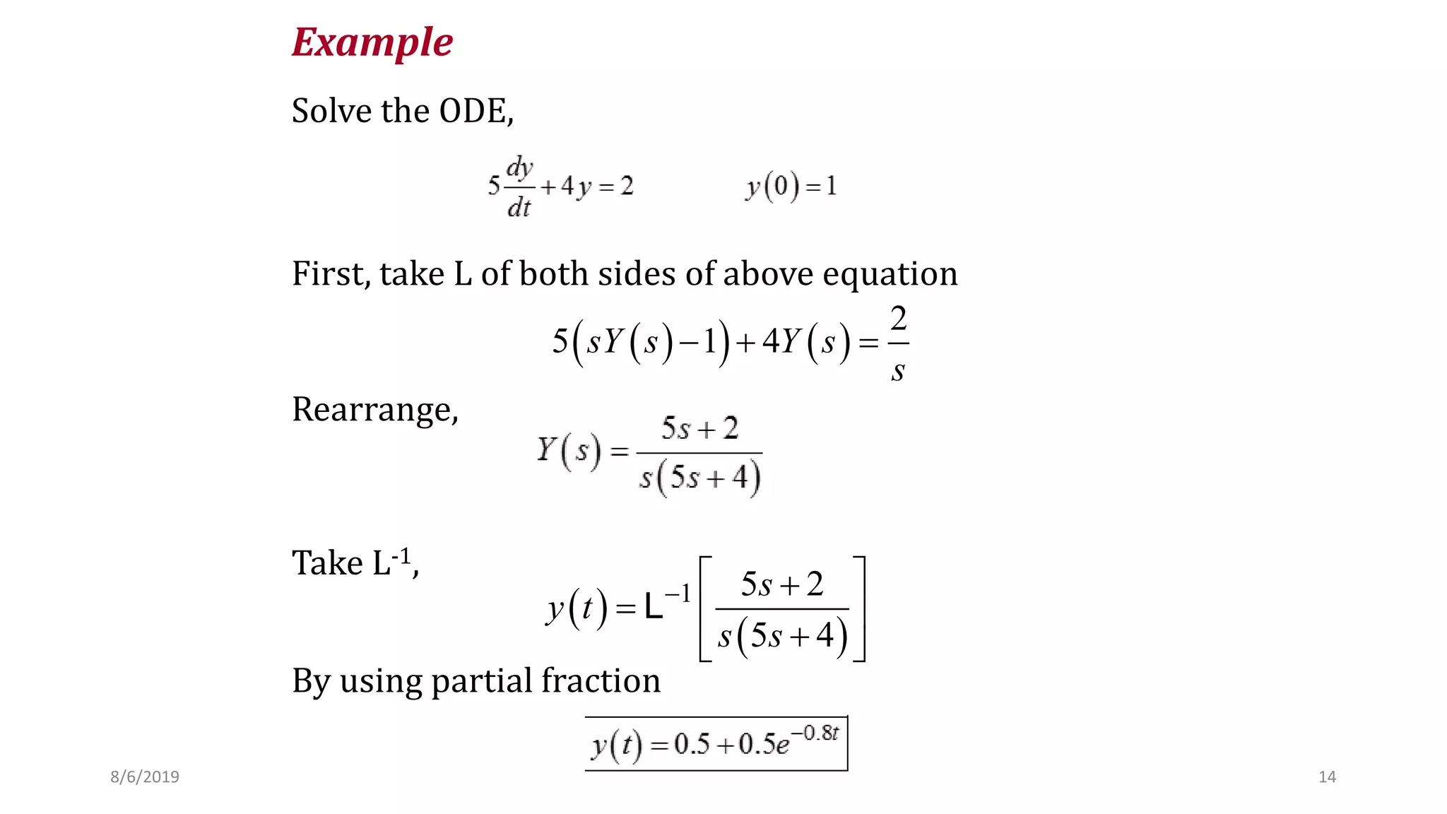 Chapter 2 laplace transform | PPTX