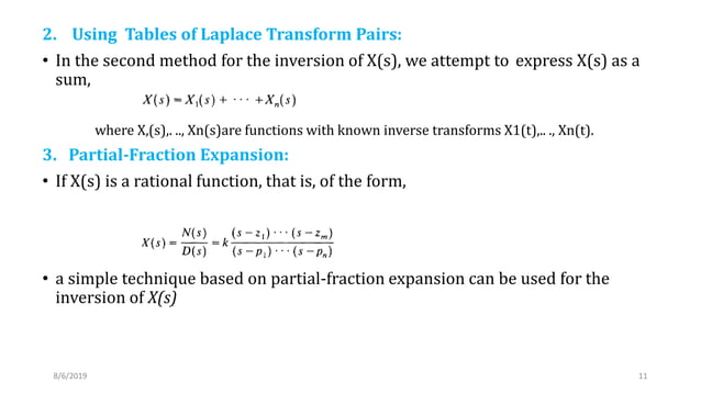 Chapter 2 laplace transform | PPTX | Web Development | Internet
