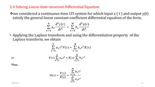Chapter 2 laplace transform | PPTX