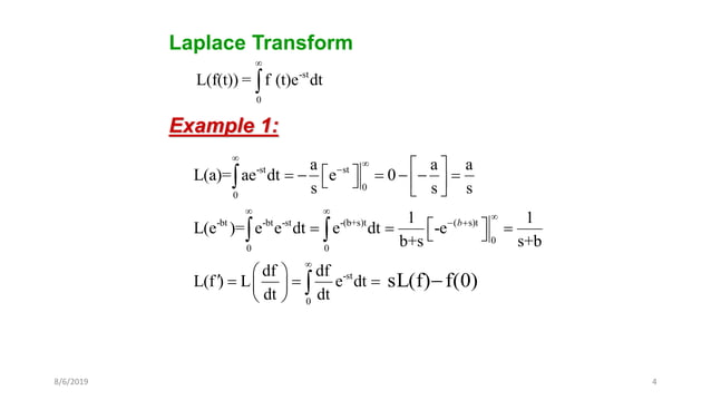 Chapter 2 laplace transform | PPTX | Web Development | Internet