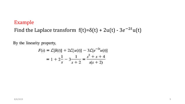 Chapter 2 laplace transform | PPTX | Web Development | Internet
