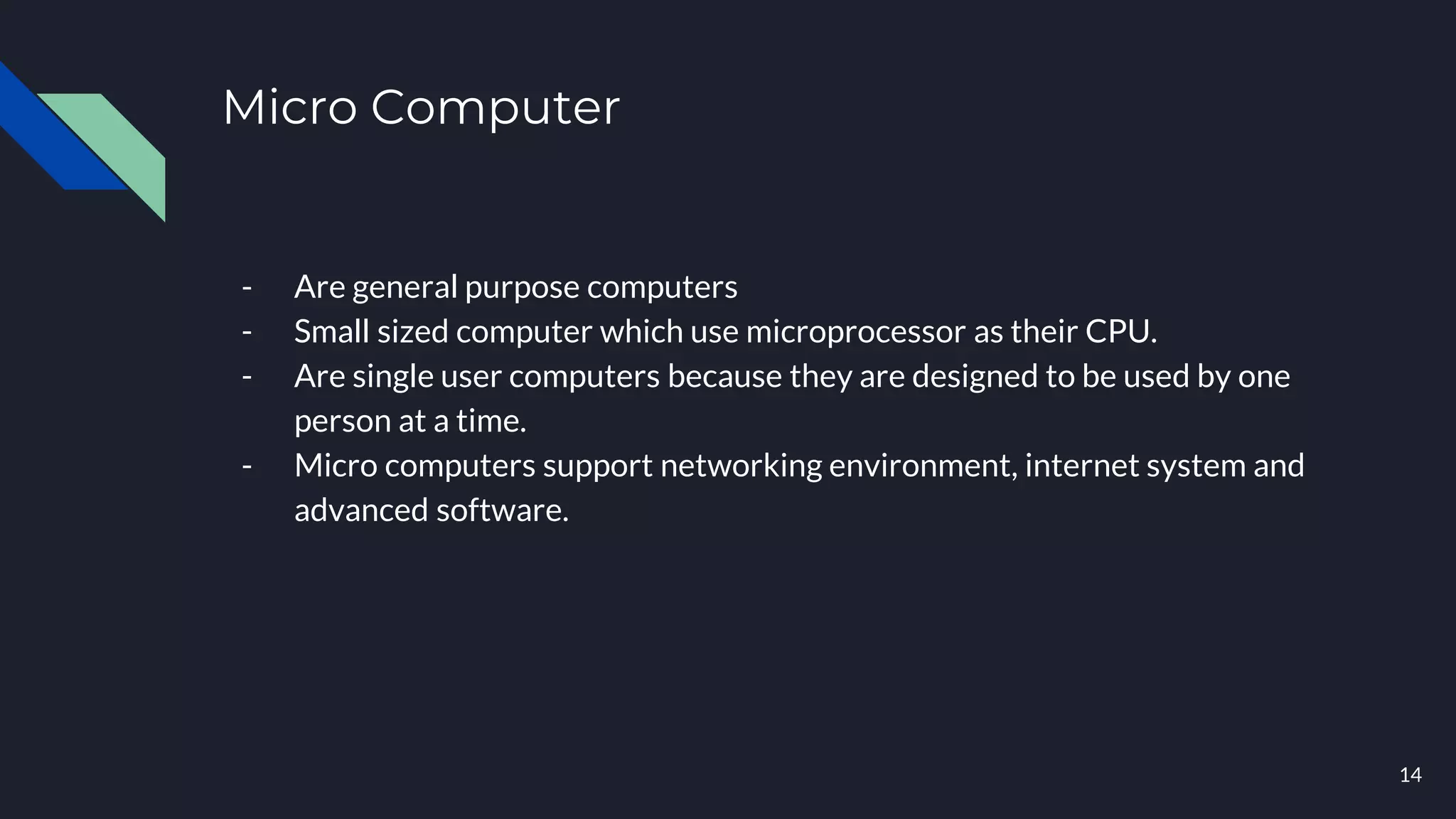 Chapter 2. classification of computer | PPTX