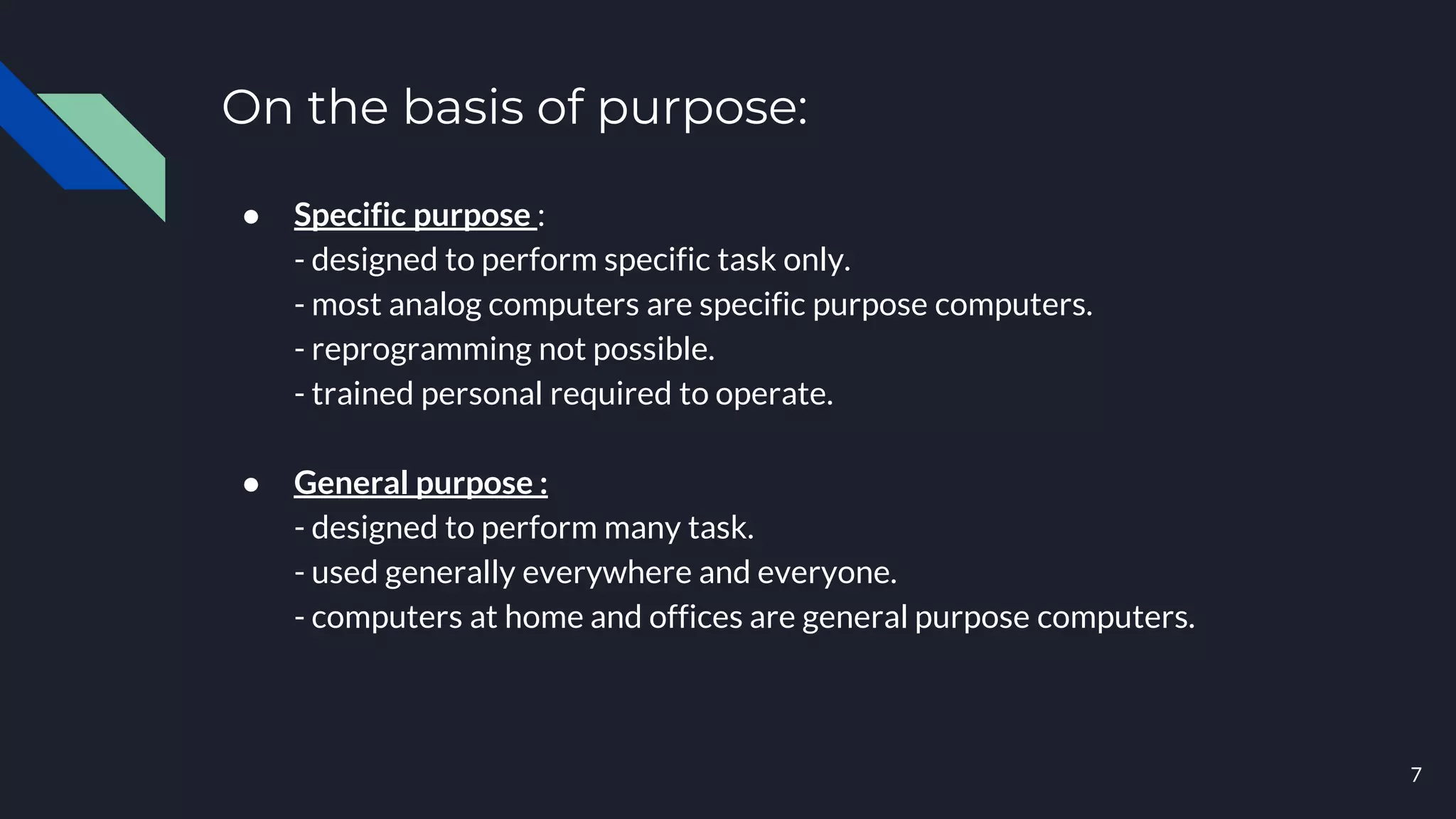 Chapter 2. classification of computer | PPTX | Computer Peripherals ...