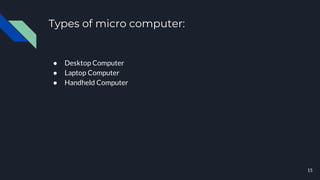 Chapter 2. classification of computer | PPTX