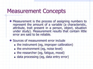 reliability and validity | PPT