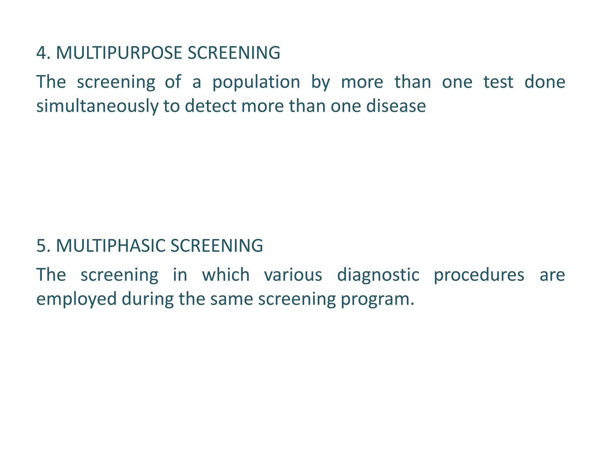 Chapter 2.2 screening test | PPTX