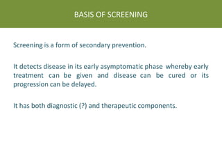 Chapter 2.2 screening test | PPTX
