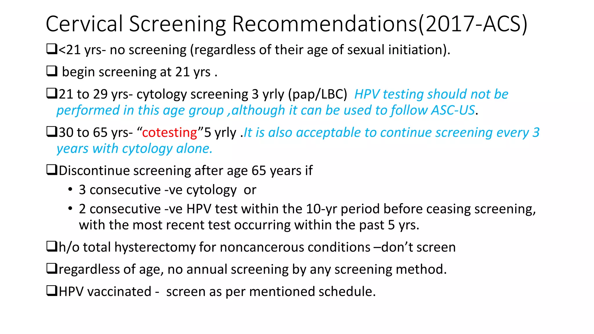 Chapter 2.4 cancer screening | PDF