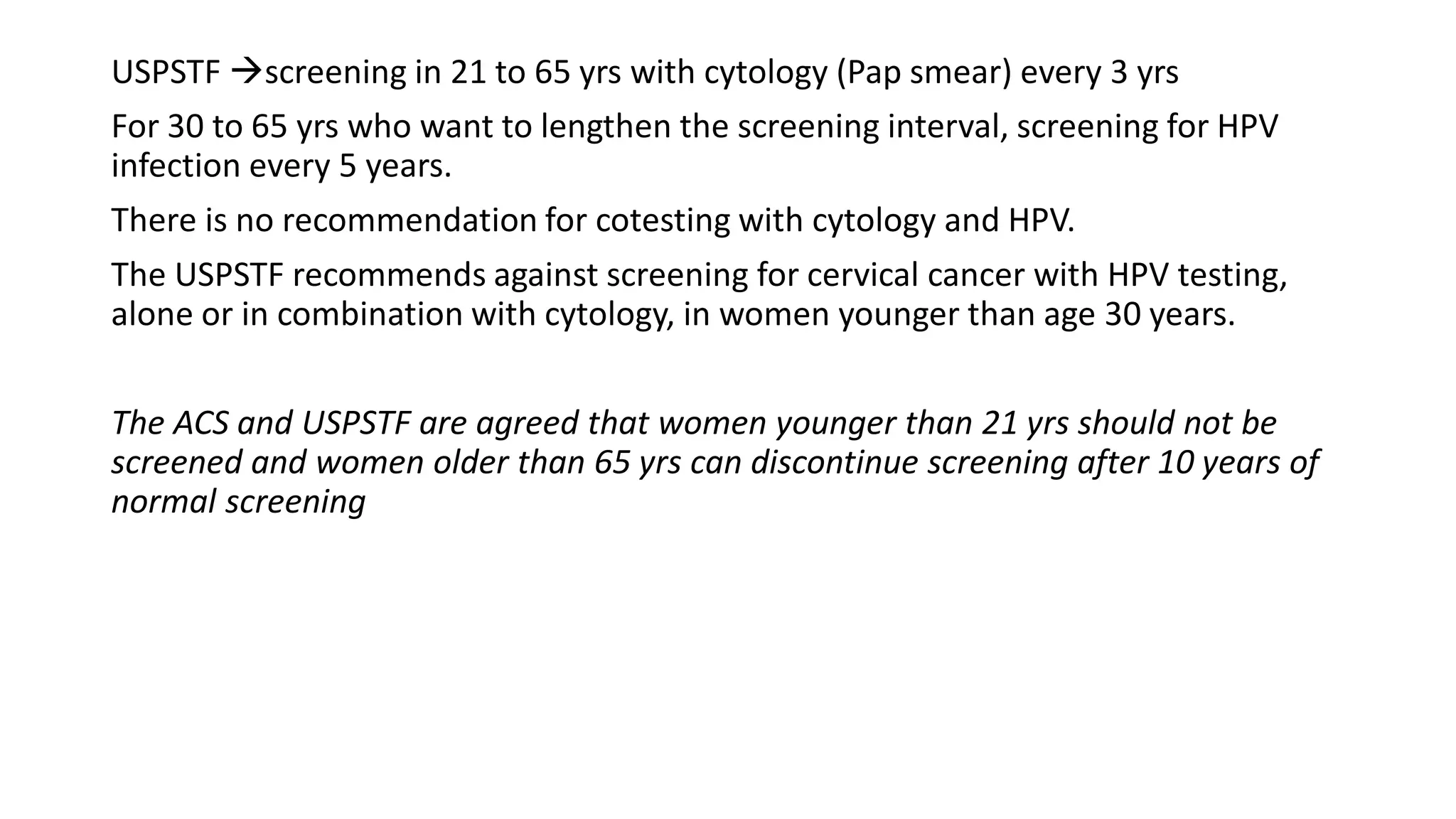 Chapter 2.4 cancer screening | PDF