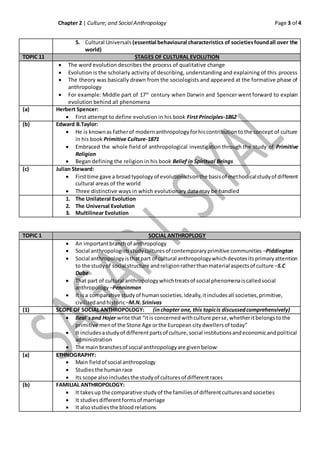 Chapter 2: Culture and Social Anthropology | DOCX