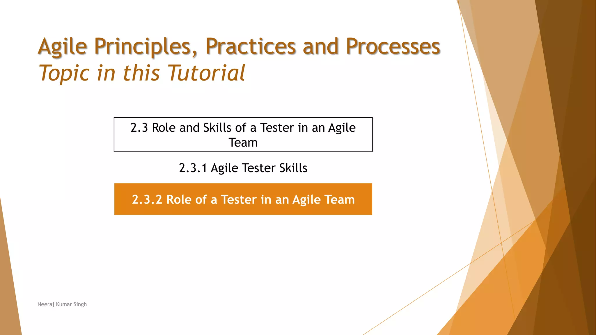 Chapter 2 - Fundamental Agile Testing Principle, Practices & Process ...