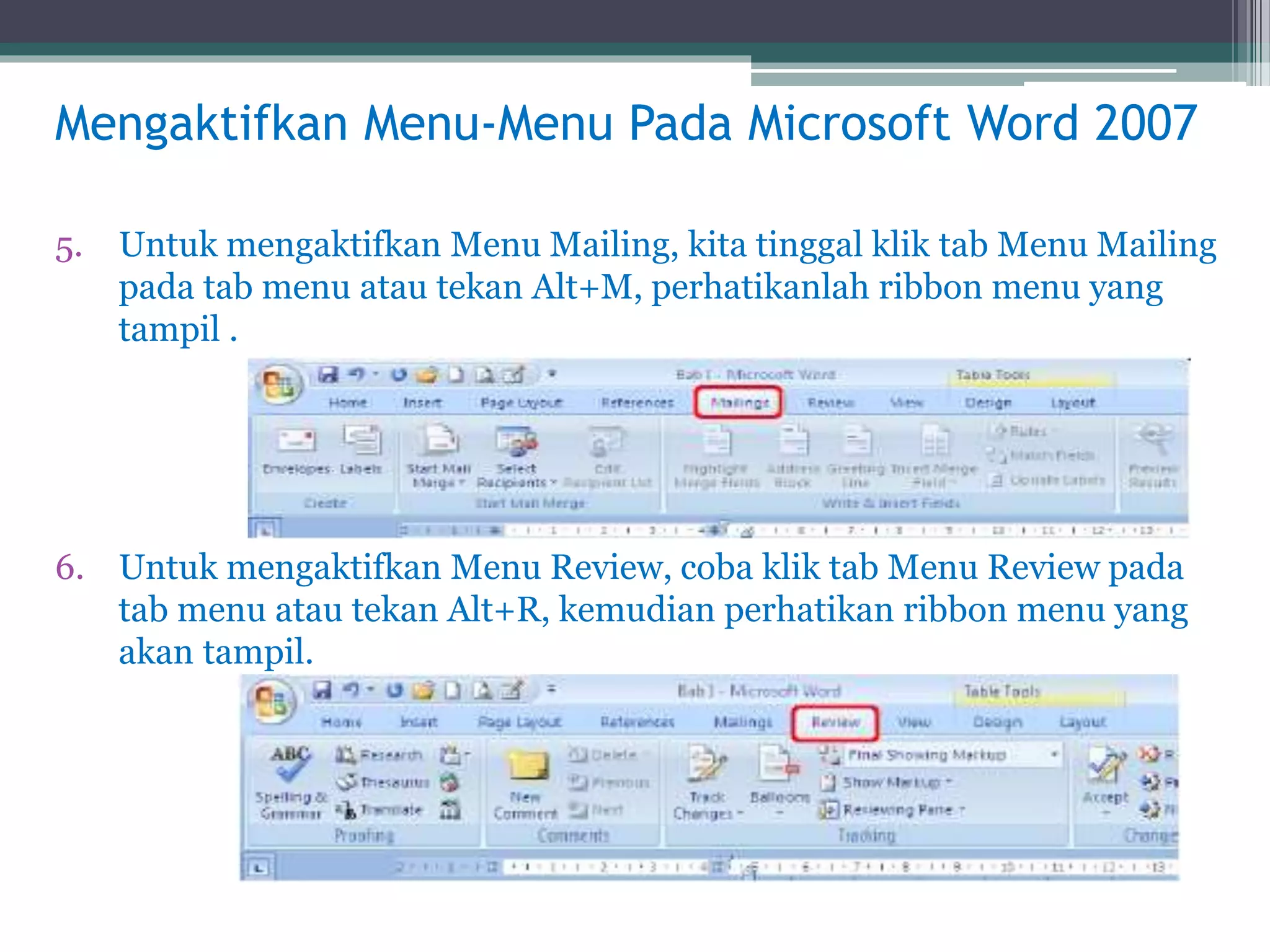 Chapter 2-1 Menjalankan MS Word | PPT