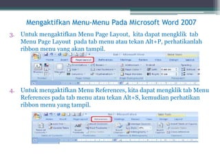 Chapter 2-1 Menjalankan MS Word | PPTX