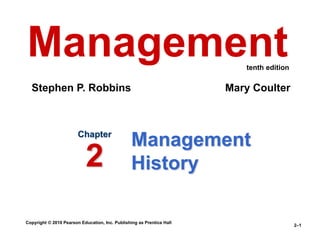 Management History | PPT