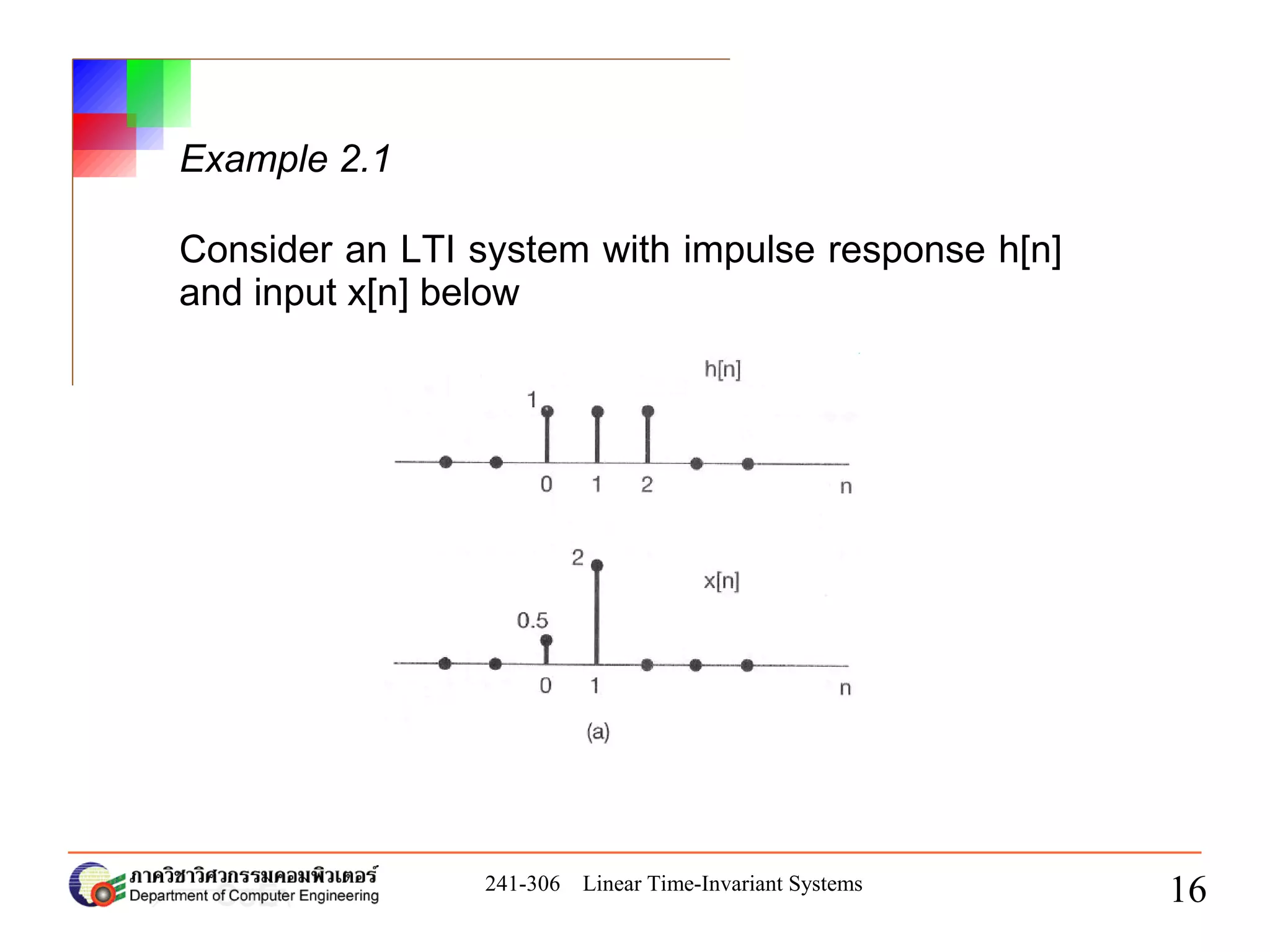 Chapter2 Linear Time Invariant System Ppt 2624