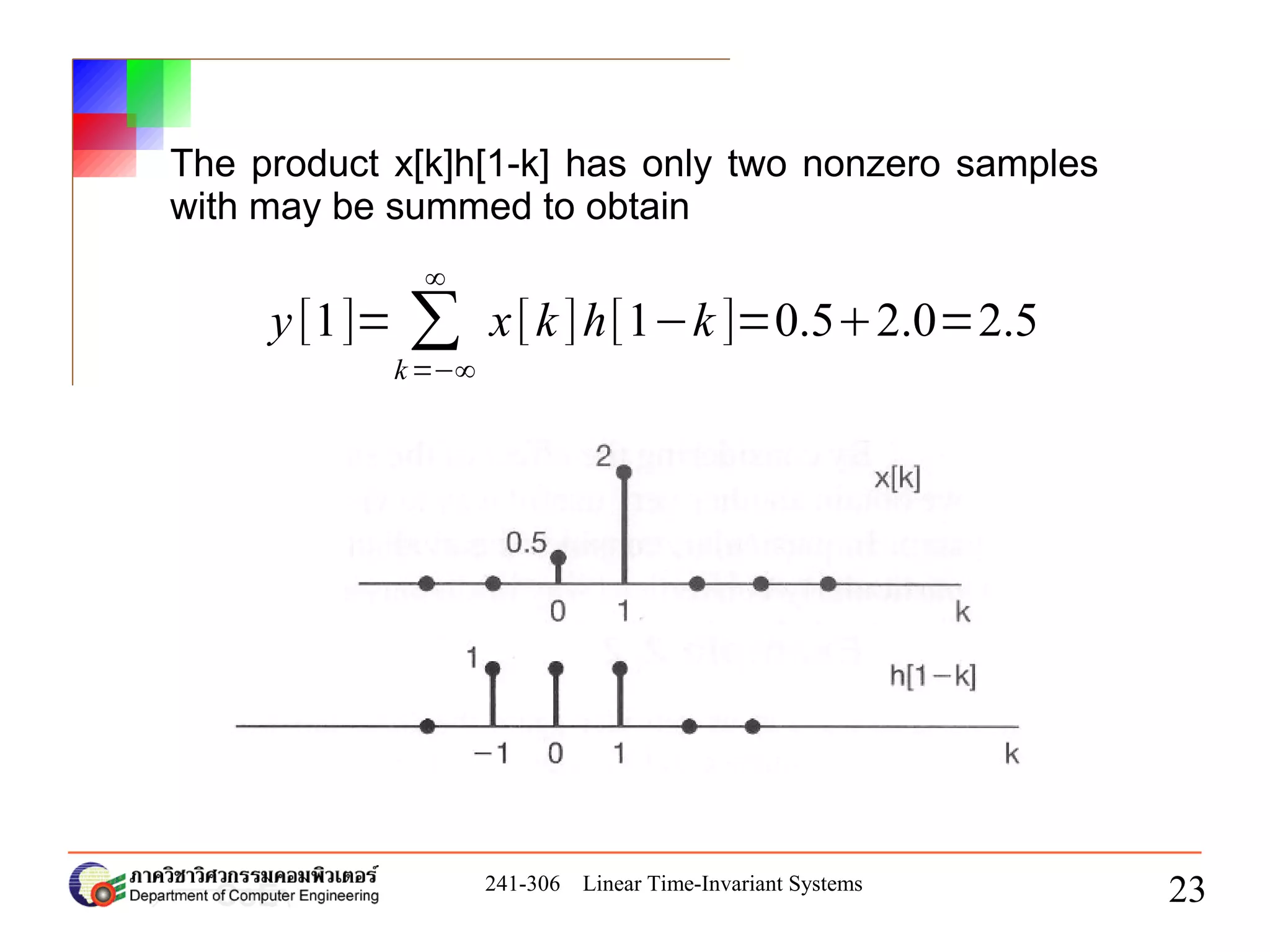 Chapter2 Linear Time Invariant System Ppt 9643