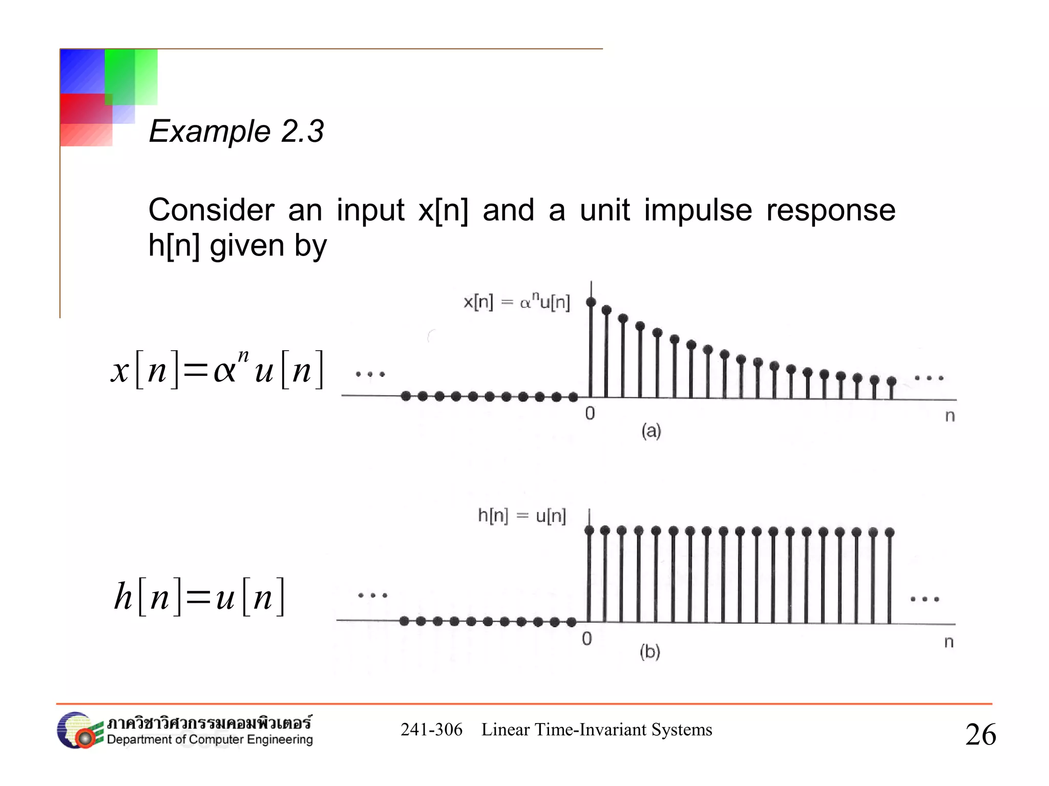 Chapter2 Linear Time Invariant System Pdf Physics Science