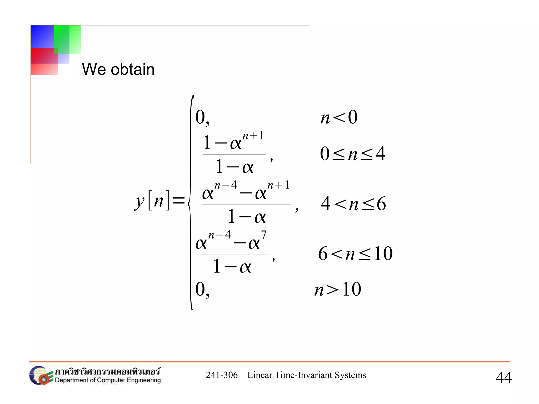 Chapter2 Linear Time Invariant System Pdf Physics Science