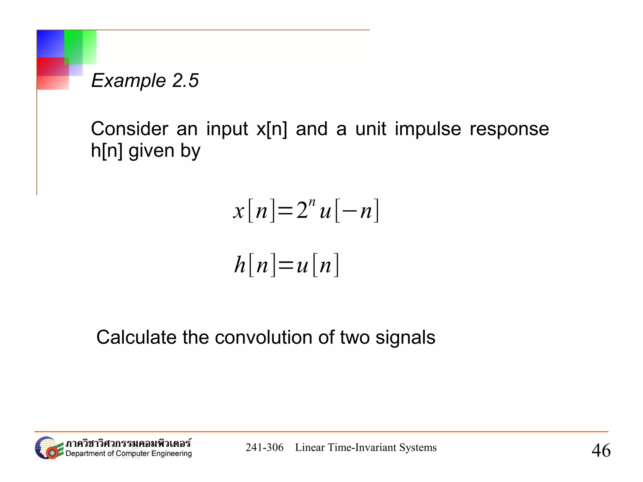 Chapter2 - Linear Time-Invariant System | PDF | Physics | Science