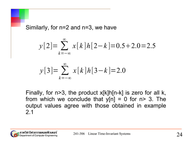 Chapter2 - Linear Time-Invariant System | PDF | Physics | Science