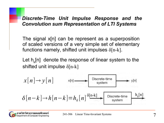 Chapter2 - Linear Time-Invariant System | PDF | Physics | Science
