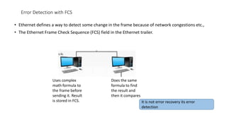 Chapter 2. fundamentals of ethernet la ns | PPTX | Computer Networking | Computing
