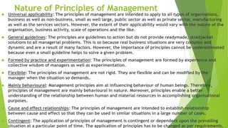 Principles of Management | PPTX