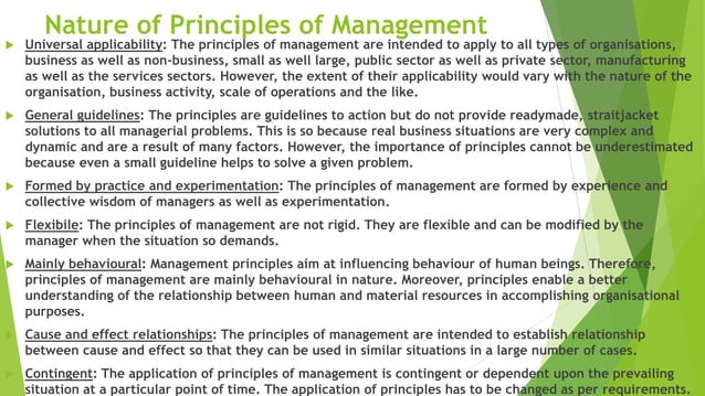 Principles of Management | PPT