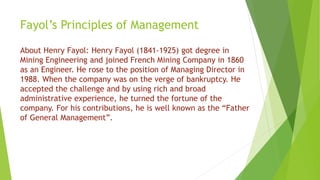 Principles of Management | PPTX