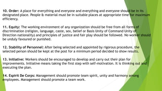 Principles of Management | PPTX