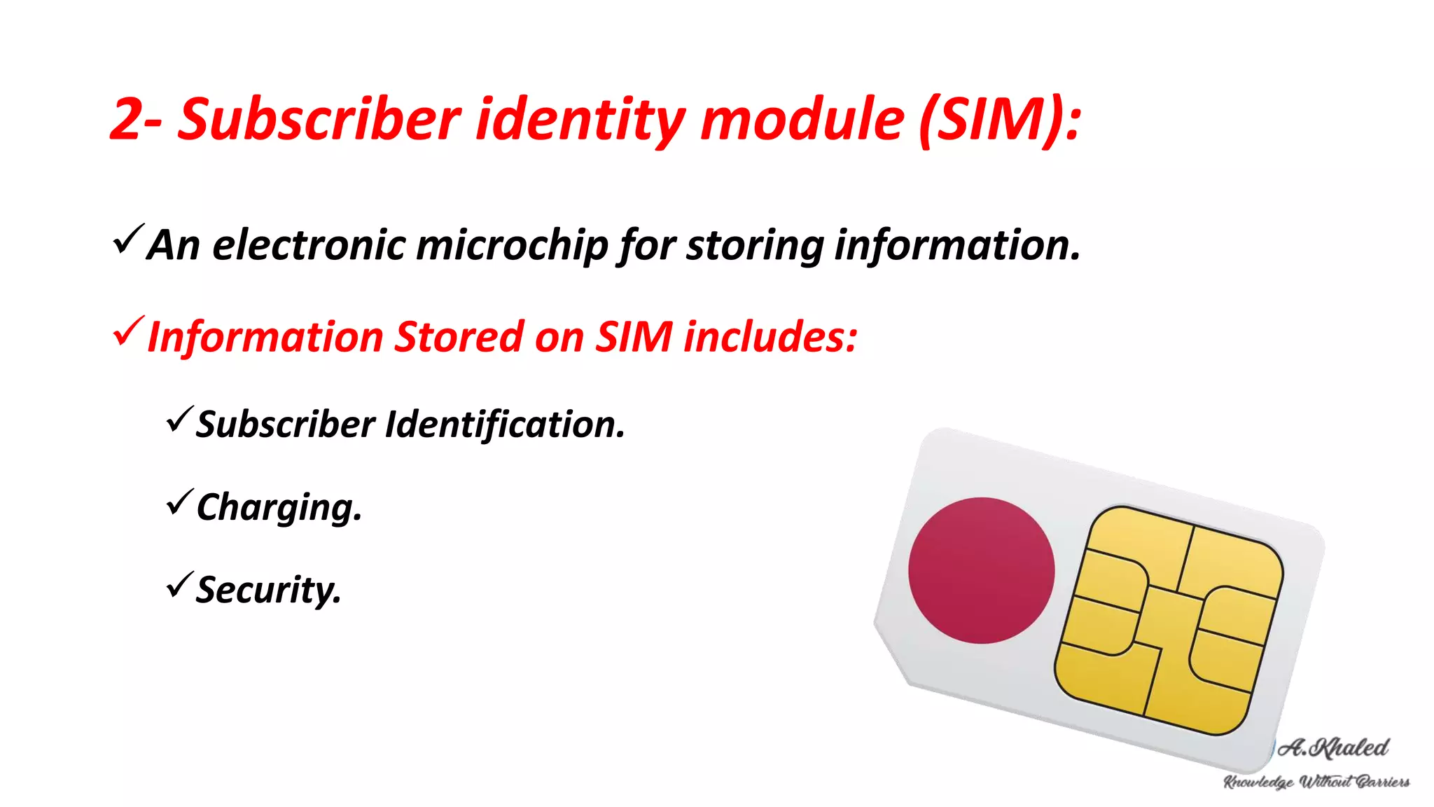 GSM Network Architecture | PPTX
