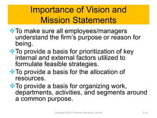 SM CH 2 VISION AND MISSION ANALYSIS | PPTX