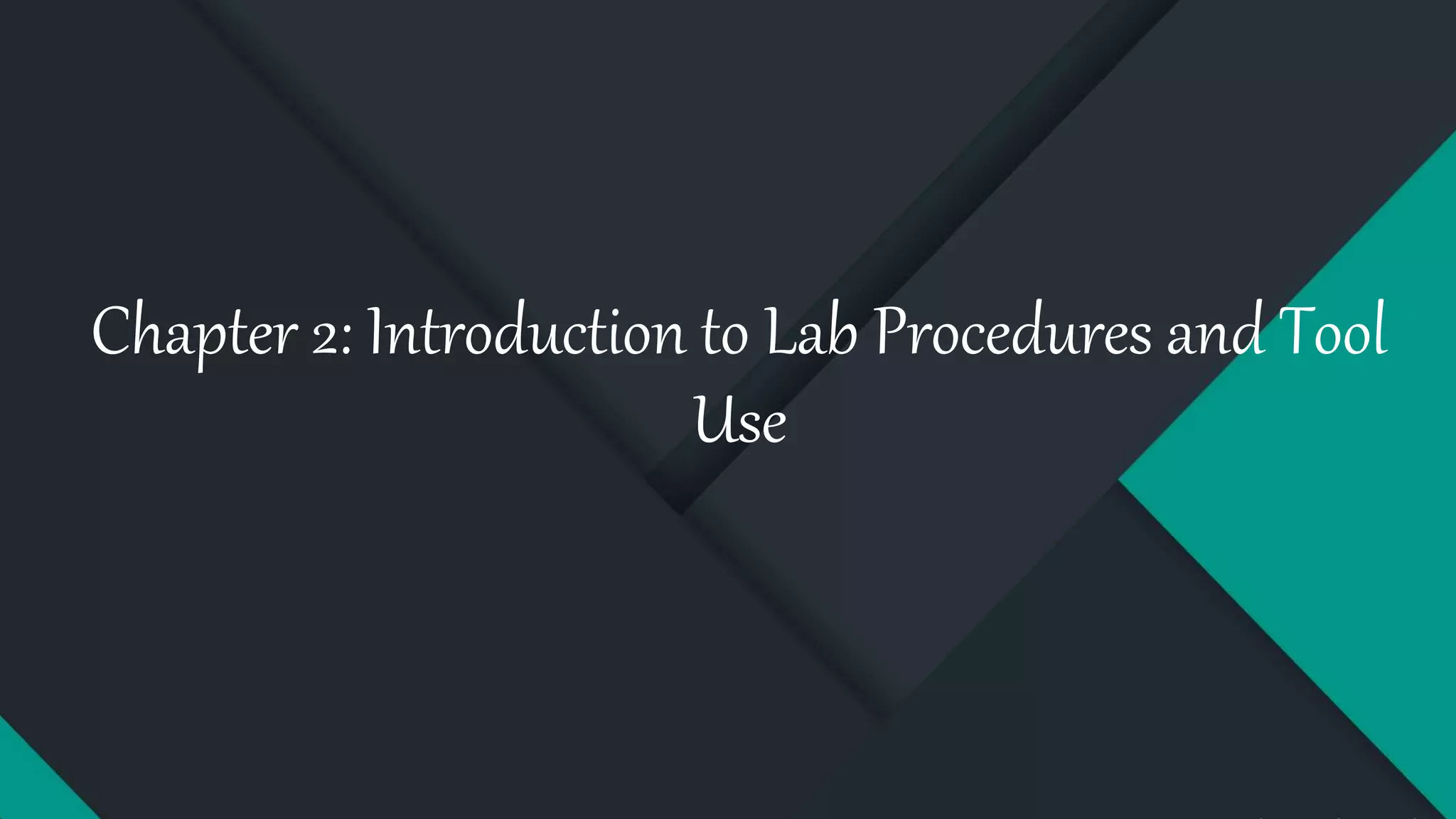 Safe Lab Procedures | PPTX