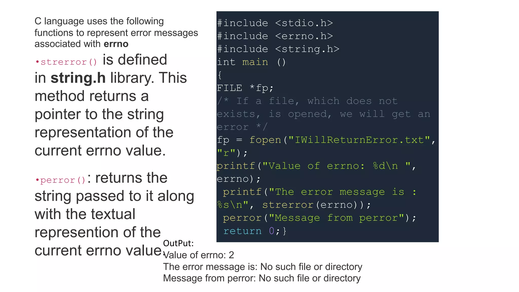 File Handling in C | PPTX