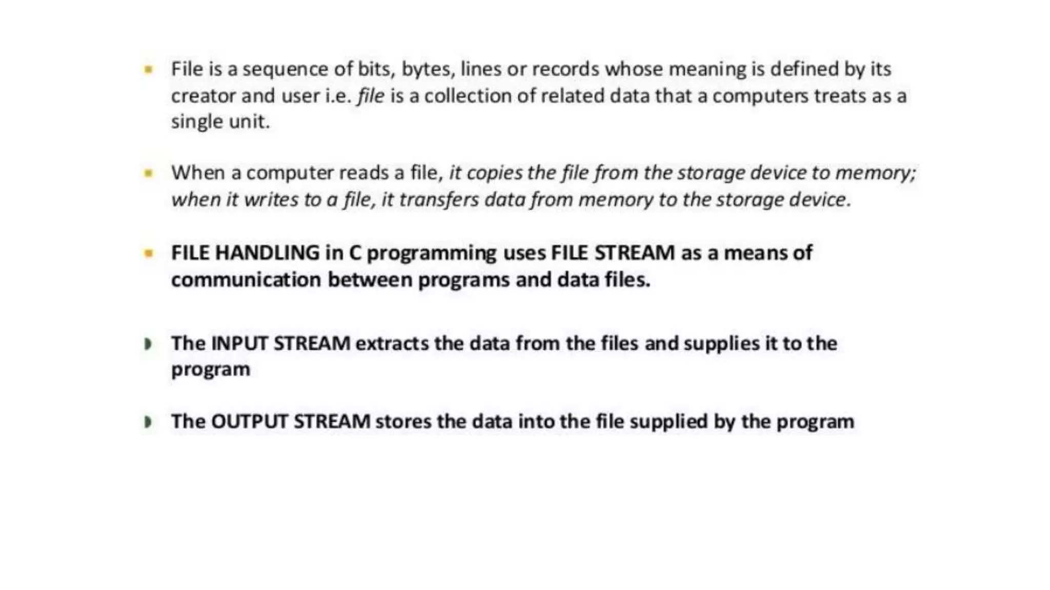File Handling in C | PPTX