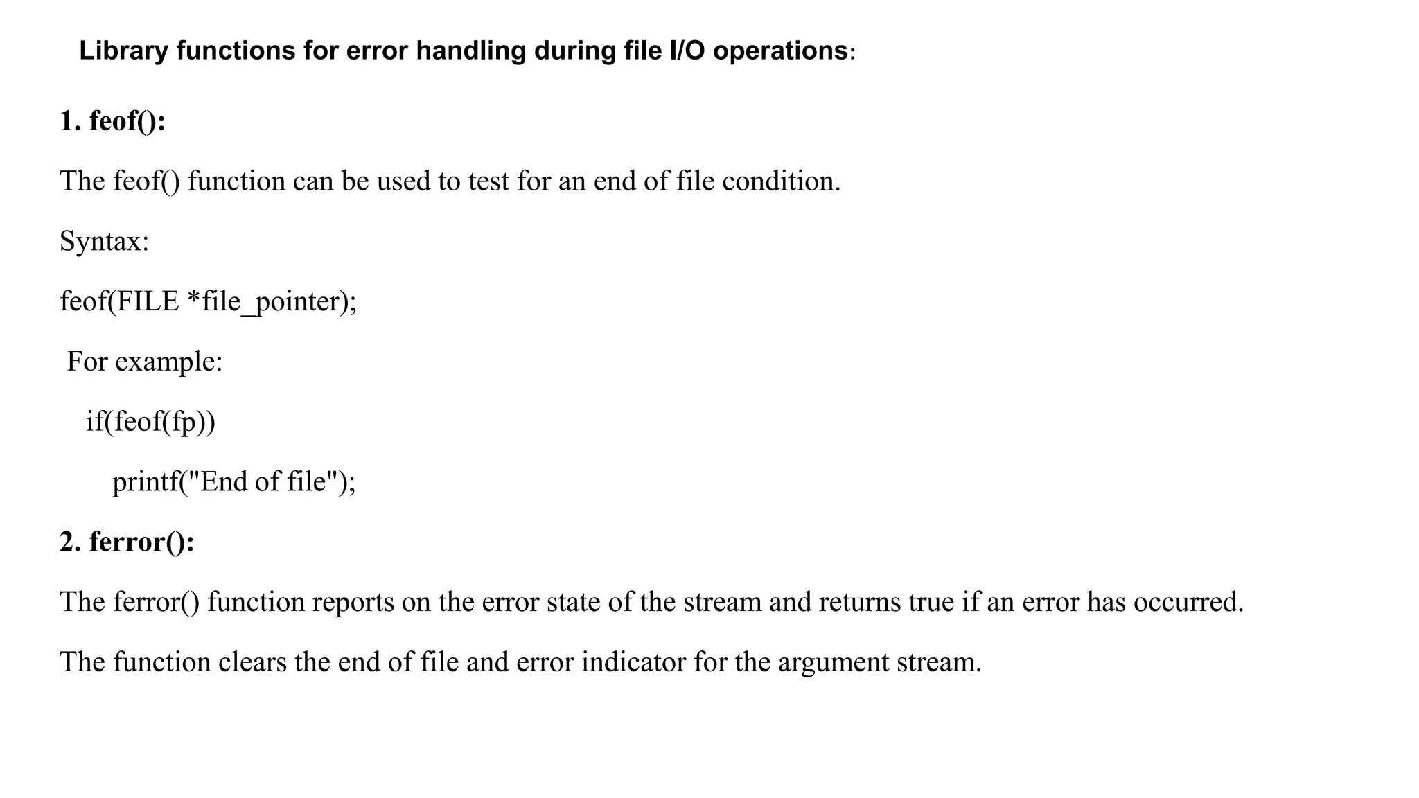 File Handling in C | PPTX