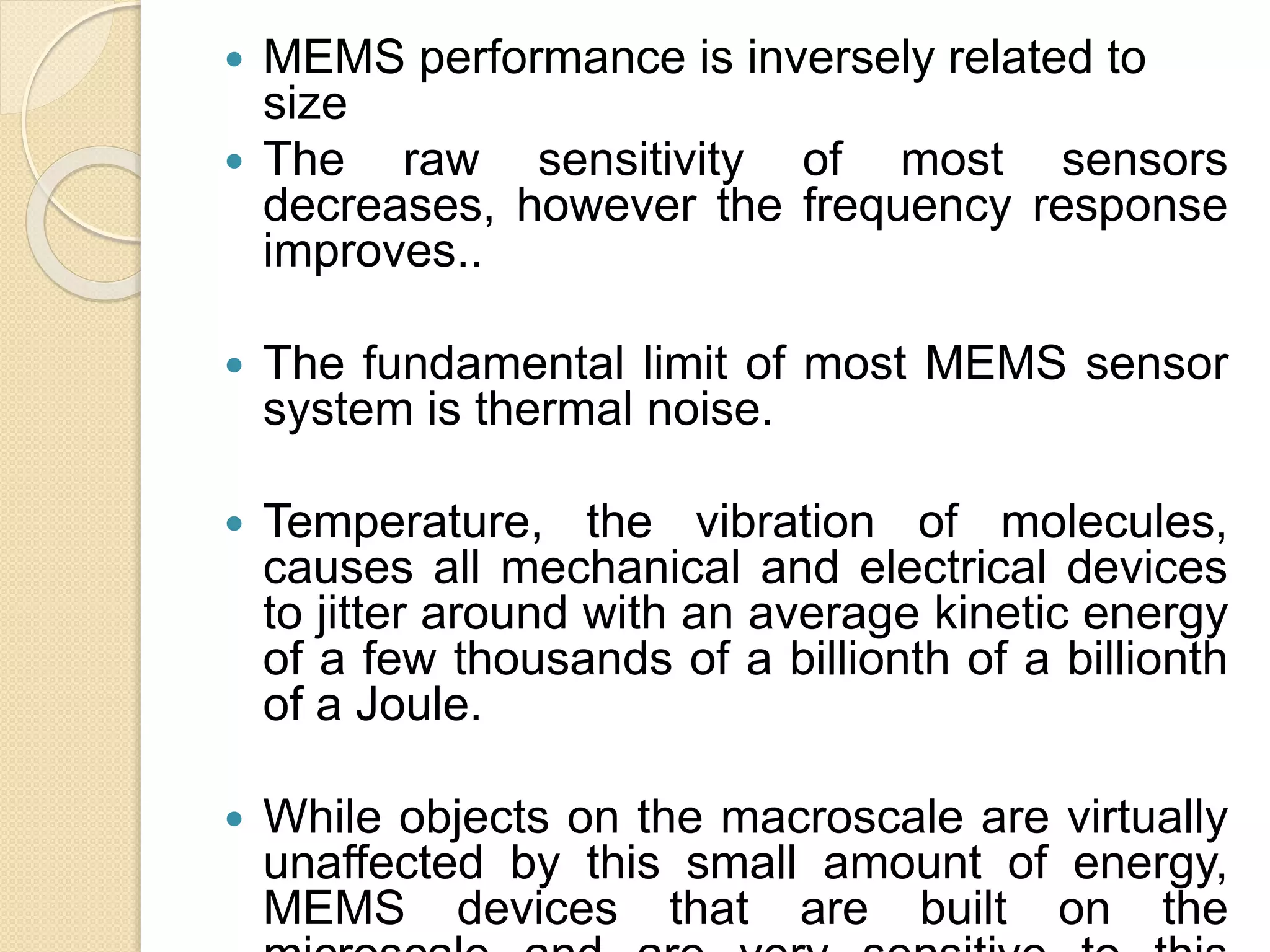 MEMS Chapter 2 | PPTX