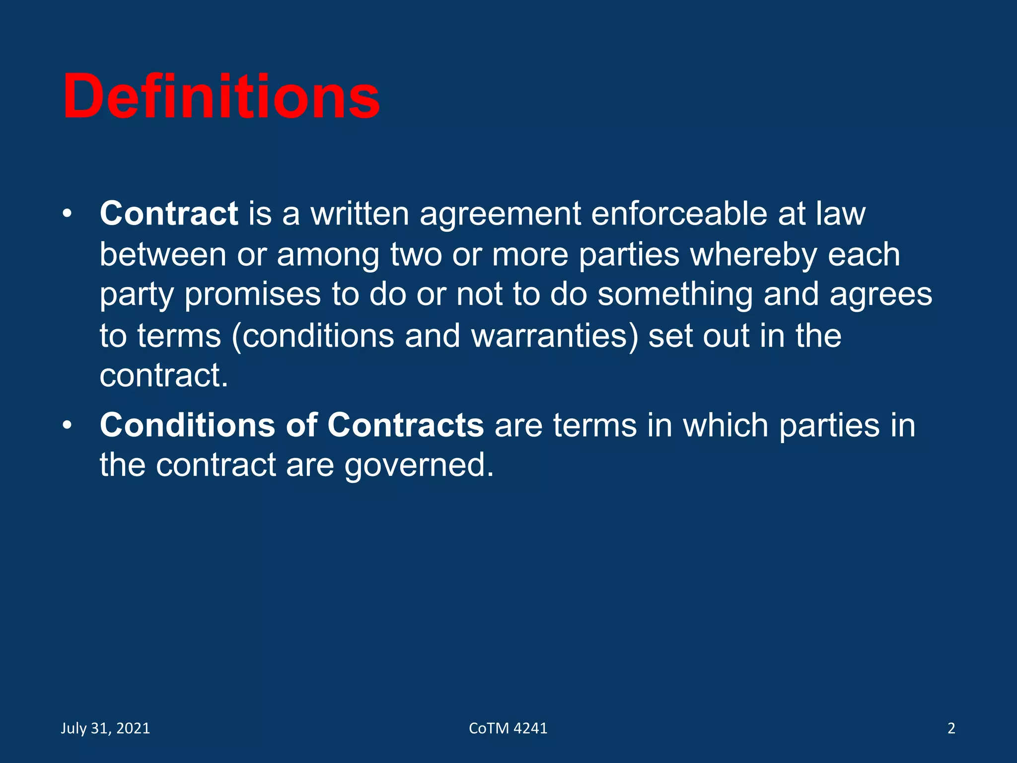 Chapter 2- Construction Law | PPT