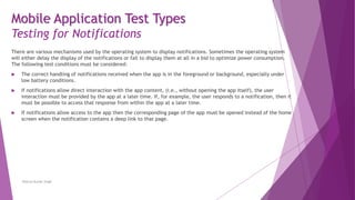 Chapter 2 - Mobile Application Test Types | PPT