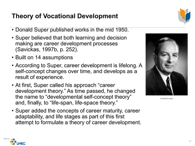 Chapter 2. Theories of career Development Choice.pptx | Career Advice | Careers