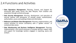 Chapter 2: Data Management Overviews | PPTX