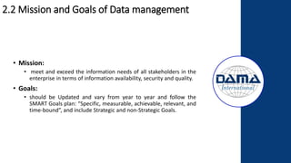 Chapter 2: Data Management Overviews | PPTX