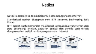 etika di ruang maya | PPTX