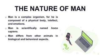 WHAT IS MAN | PPTX